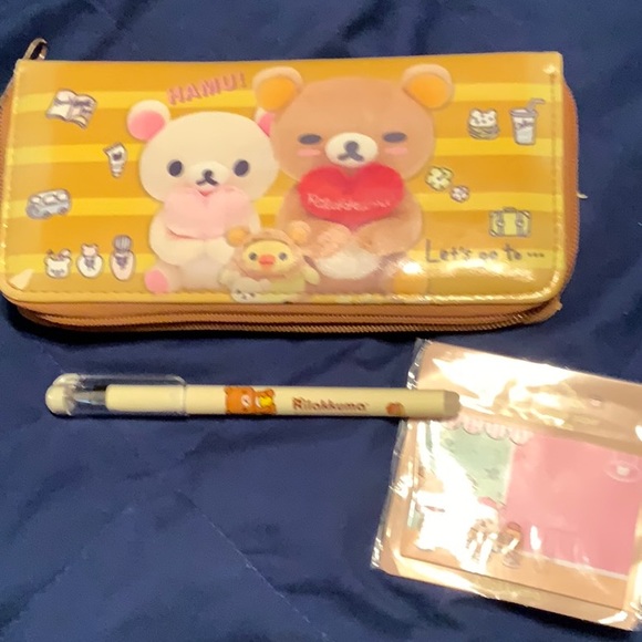 Accessories | Rilakkuma Wallet And Notepad And Pen All Brand New Tag Is ...